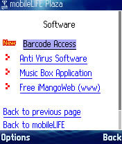 Siamphone.com : โปรแกรม Barcode Access จาก MobileLIFE - โมบายไลฟ์