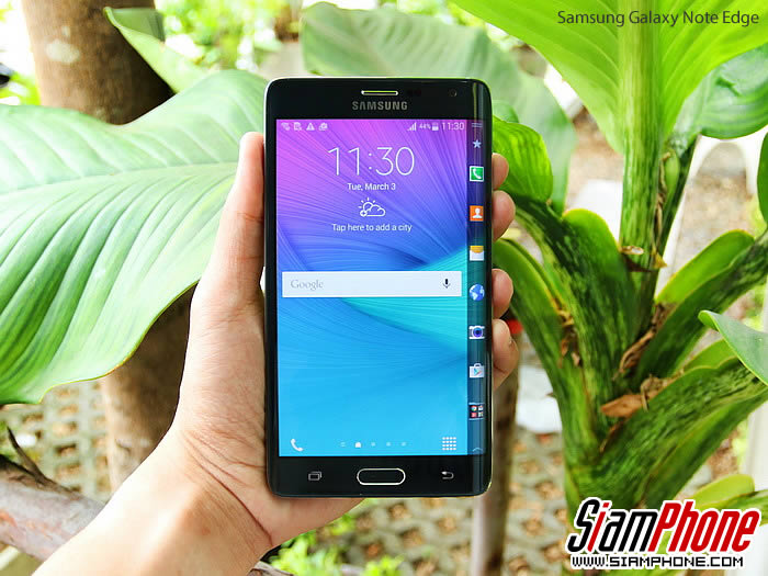 รีวิว Samsung Galaxy Note Edge แฟบเล็ตซีรีย์ Note ที่มาพร้อมหน้าจอแสดง ...