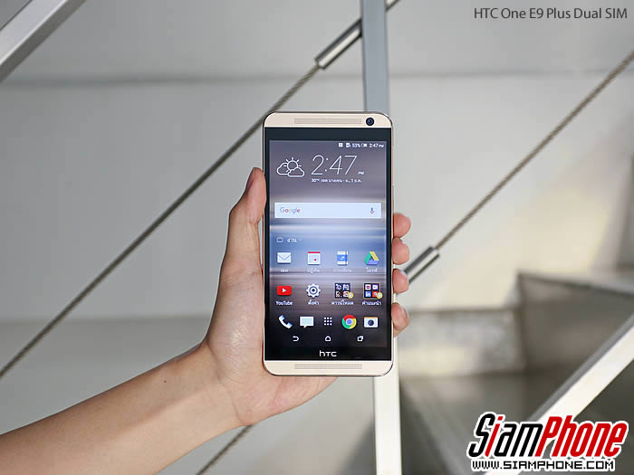 รีวิว HTC E9 Plus Dual SIM 'สมาร์ทโฟน Mid-Range แต่สเปกระดับ Flagship' หน้าจอขนาด 5.5นิ้ว QHD ...