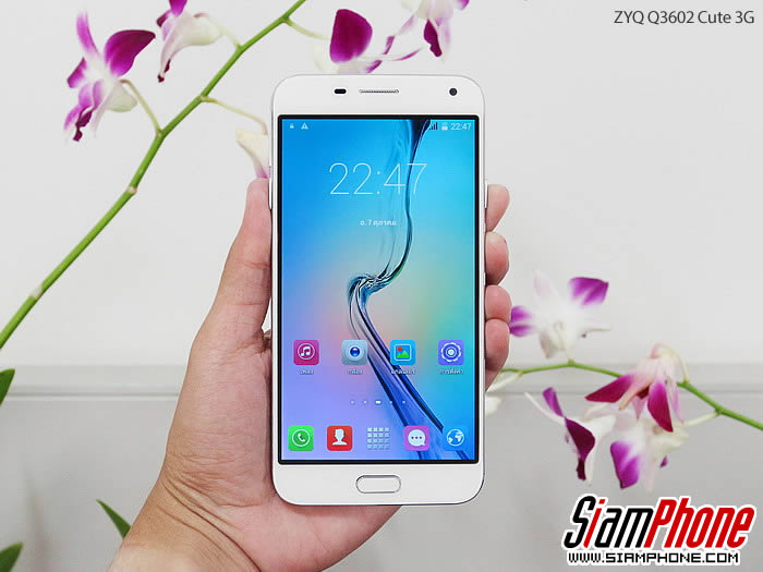 รีวิว ZYQ Q3602 Cute 3G สมาร์ทโฟน จอใหญ่ 5.5 นิ้ว, CPU Dual Core และ ...