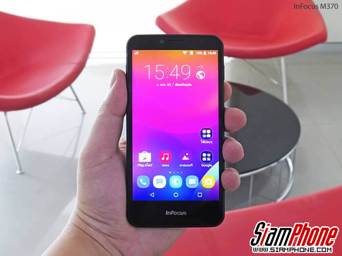 รีวิว InFocus M370 สมาร์ทโฟนรุ่นเล็ก รัน Android 6.0 Marshmallow พร้อม ...