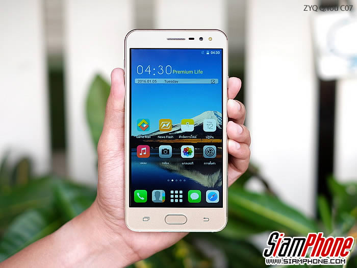 รีวิว ZYQ Q.You C07 แอนดรอยด์โฟนจอ 5.5 นิ้ว รองรับ 2 ซิมการ์ด เชื่อมต่อ ...