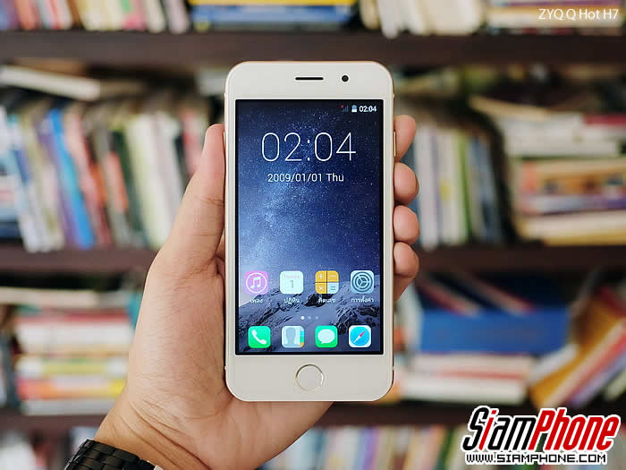 รีวิว ZYQ Q Hot H7 สมาร์ทโฟนหน้าจอ 4.5 นิ้ว กล้องถ่ายรูปหลักความละเอียด ...