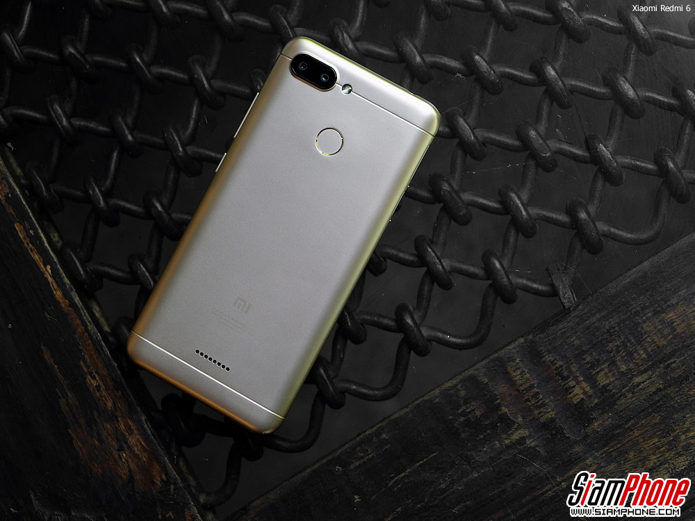 รีวิว Xiaomi Redmi 6 รุ่นเล็กสเปกไม่ธรรมดา กล้องหลังคู่ Portrait AI จอ ...
