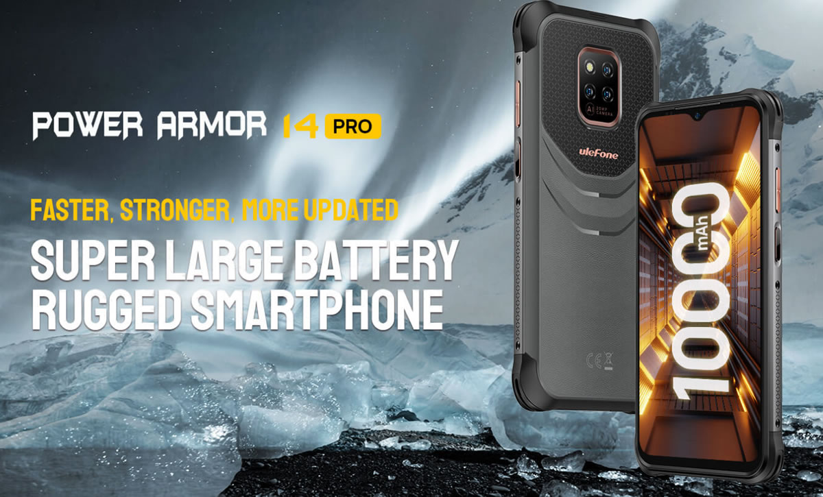 Ulefone Power Armor 14 Pro มือถือพันธุ์อึด ตัวเครื่องถึกทนสุด แบตฯ 10000mAh