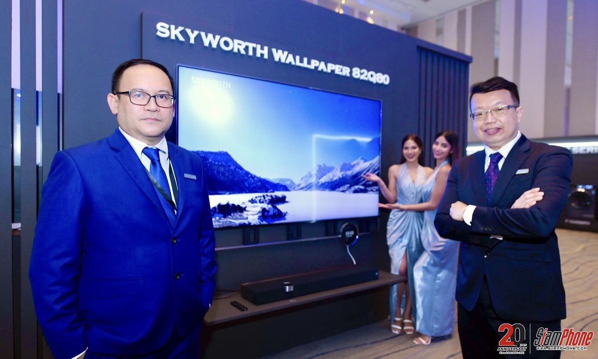 SKYWORTH OLED W82 โทรทัศน์จอปรับโค้ง เครื่องละ 1 ล้านบาท รุ่นแรกในประเทศไทย