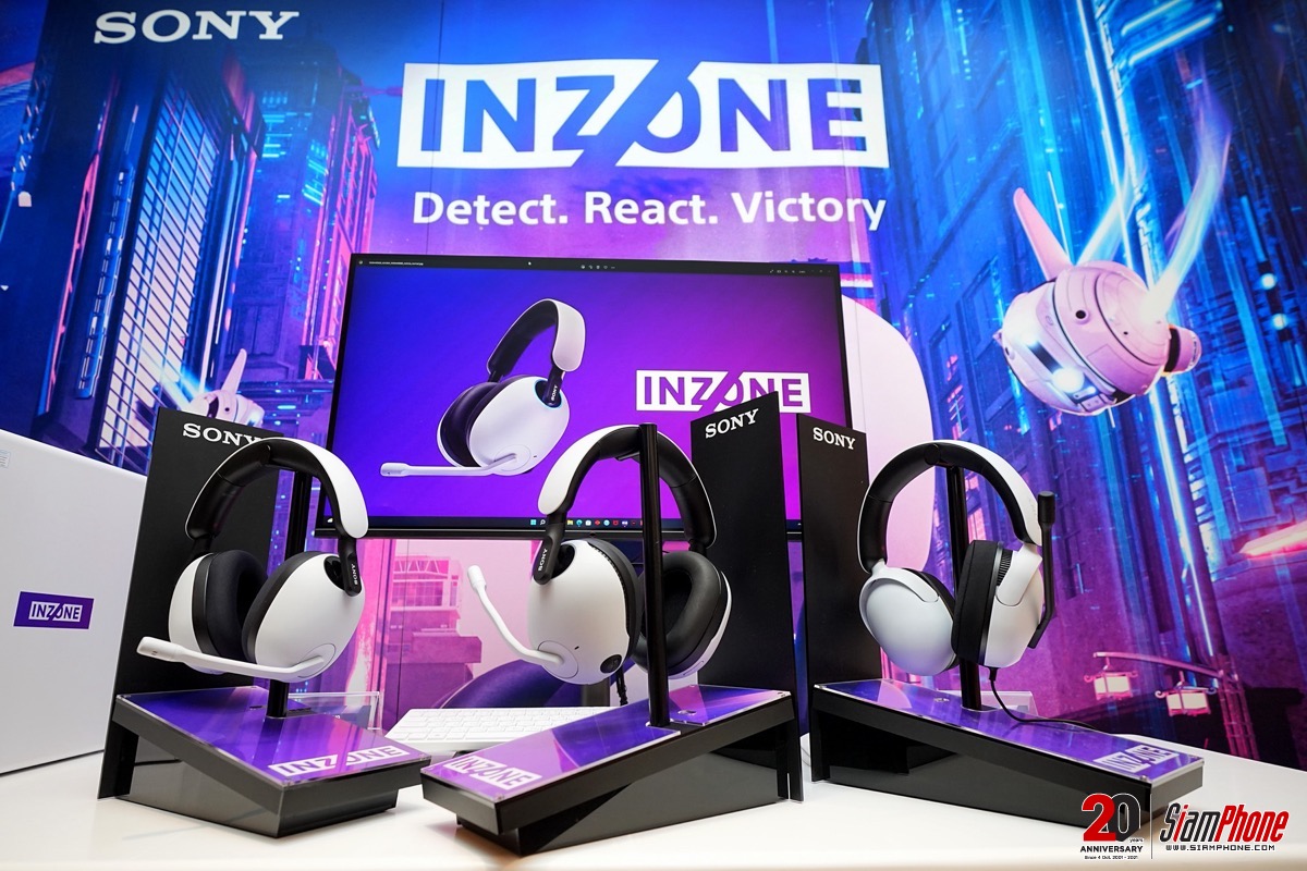 INZONE H9 / H7 และ H3 หูฟังเกมมิ่งไร้สาย พร้อมเทคโนโลยี 360 Spatial ...