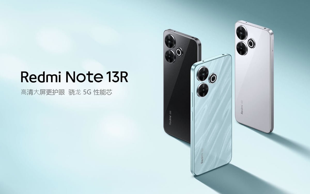 Redmi Note 13R ดีไซน์ใหม่ พรีเมียมยิ่งขึ้น เปลี่ยนชิปเซ็ตใหม่ ...