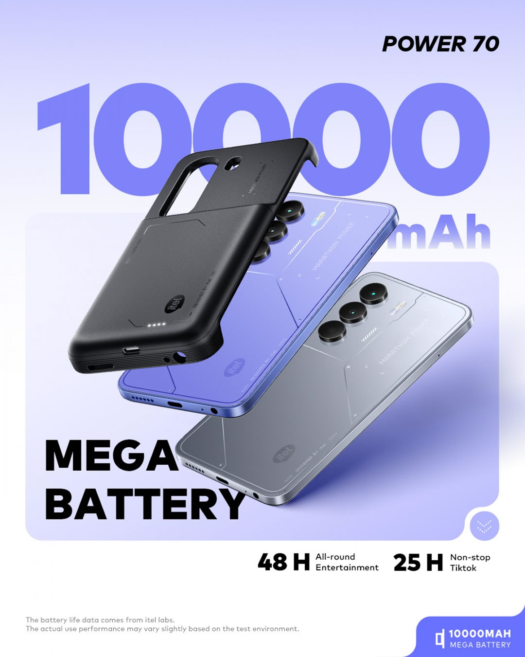 OMG! สมาร์ทโฟน Itel Power 70 กับแบตฯ ความจุ 10000mAh ราคาไม่เกิน 3,000 บาท