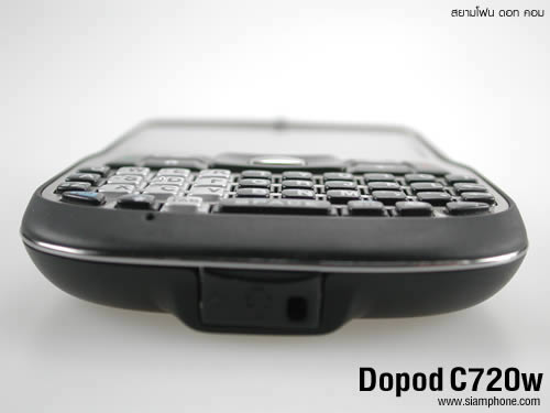 Siamphone.com : รีวิวโทรศัพท์มือถือ Dopod C720w - ดูพอด