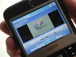 Siamphone.com : รีวิวโทรศัพท์มือถือ Dopod C720w - ดูพอด