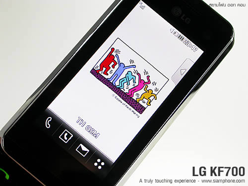 Siamphone.com : รีวิวโทรศัพท์มือถือ LG KF700 Review - แอลจี KF700