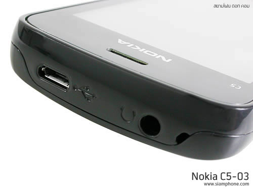 Siamphone.com : รีวิวโทรศัพท์มือถือ Nokia C5-03 Review - โนเกีย C5-03
