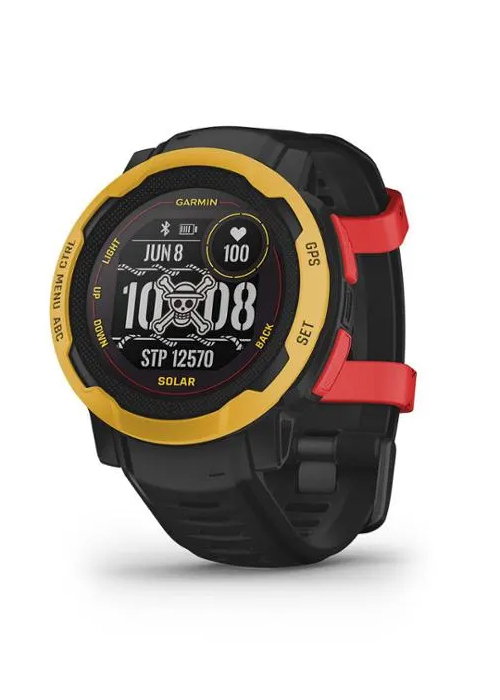 Garmin Instinct 2 Solar ONE PIECE - Luffy Edition สมาร์ทวอทช์หน้าปัด 45 ...