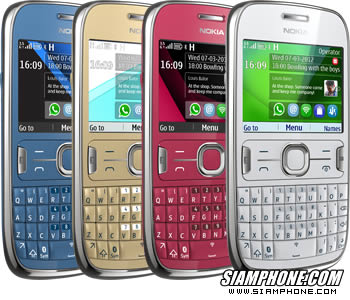Nokia Asha 302 Mobile phone Price 3,410 THB - Siamphone.com